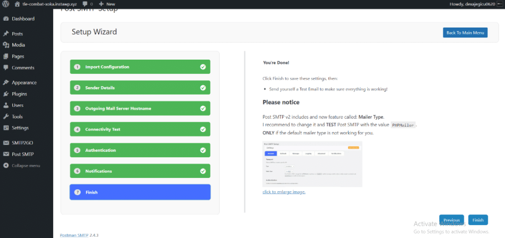 How to Configure SMTP2GO Email with Post SMTP - Post SMTP