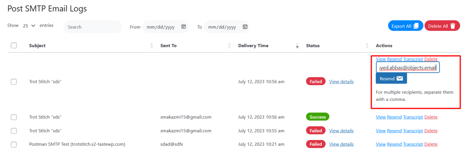 Unveiling Email Log Attachment Add-On - Post SMTP