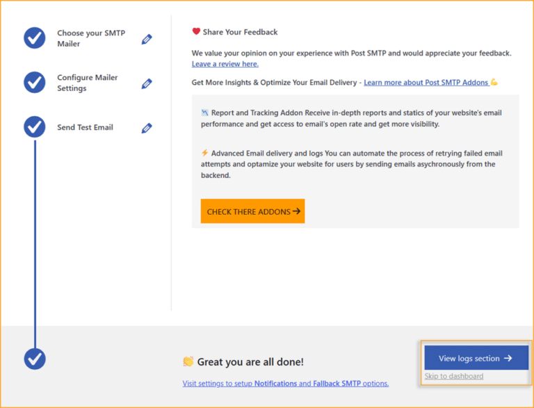 How to configure Post SMTP with Sendgrid